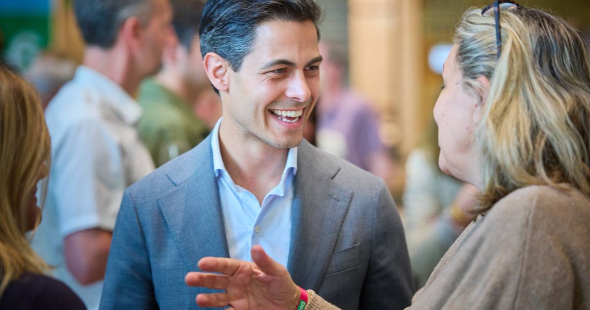D66 partijleider Rob Jetten volgend weekend in Sittard