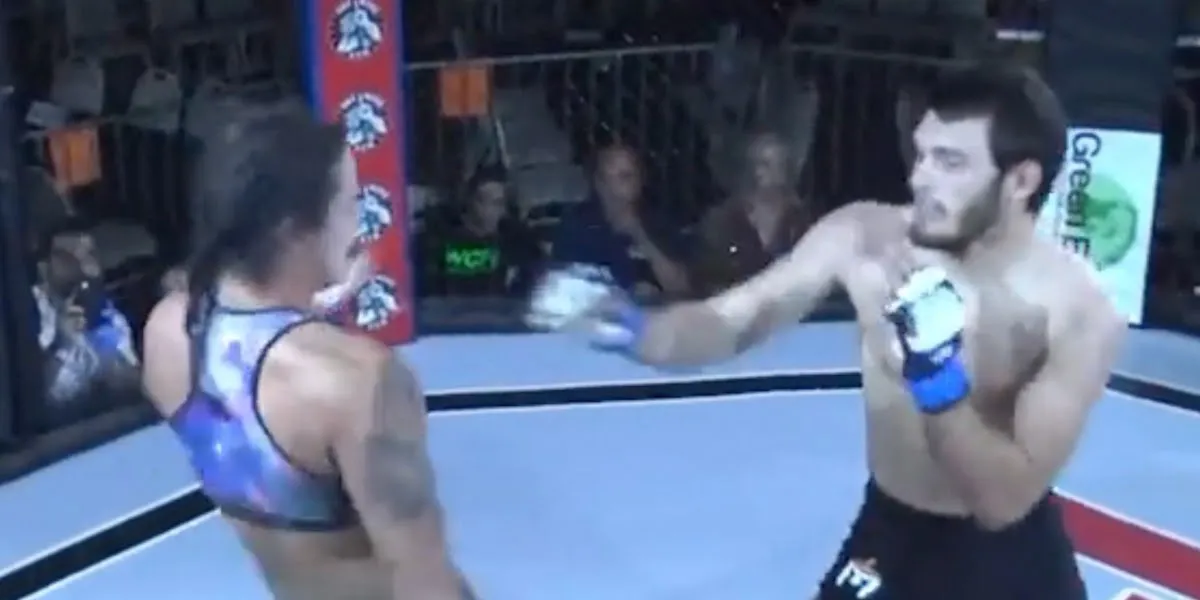 Video: Trans MMA-kæmper bliver knockoutet af mandlig modstander