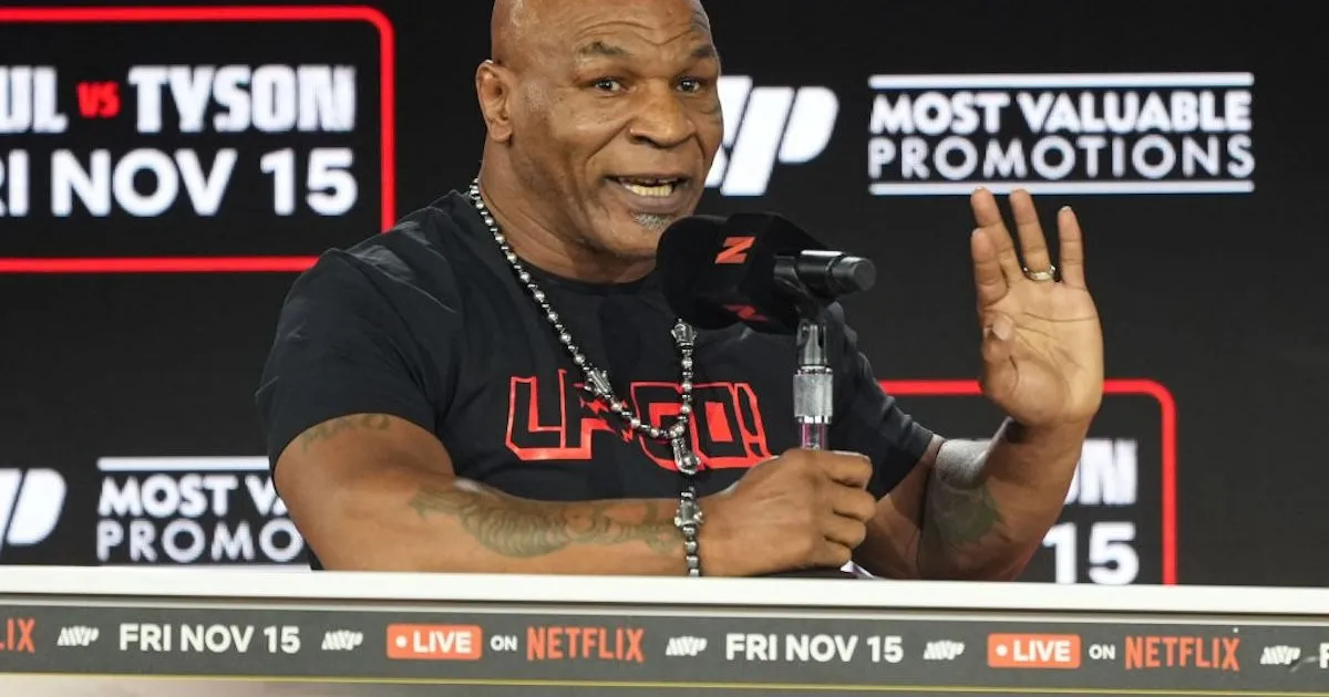 Mike Tyson: 'Øh, tror du jeg er dum?'