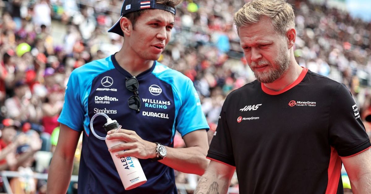 Alex Albon afslører: Frygter allermest Kevin Magnussen i sine spejle