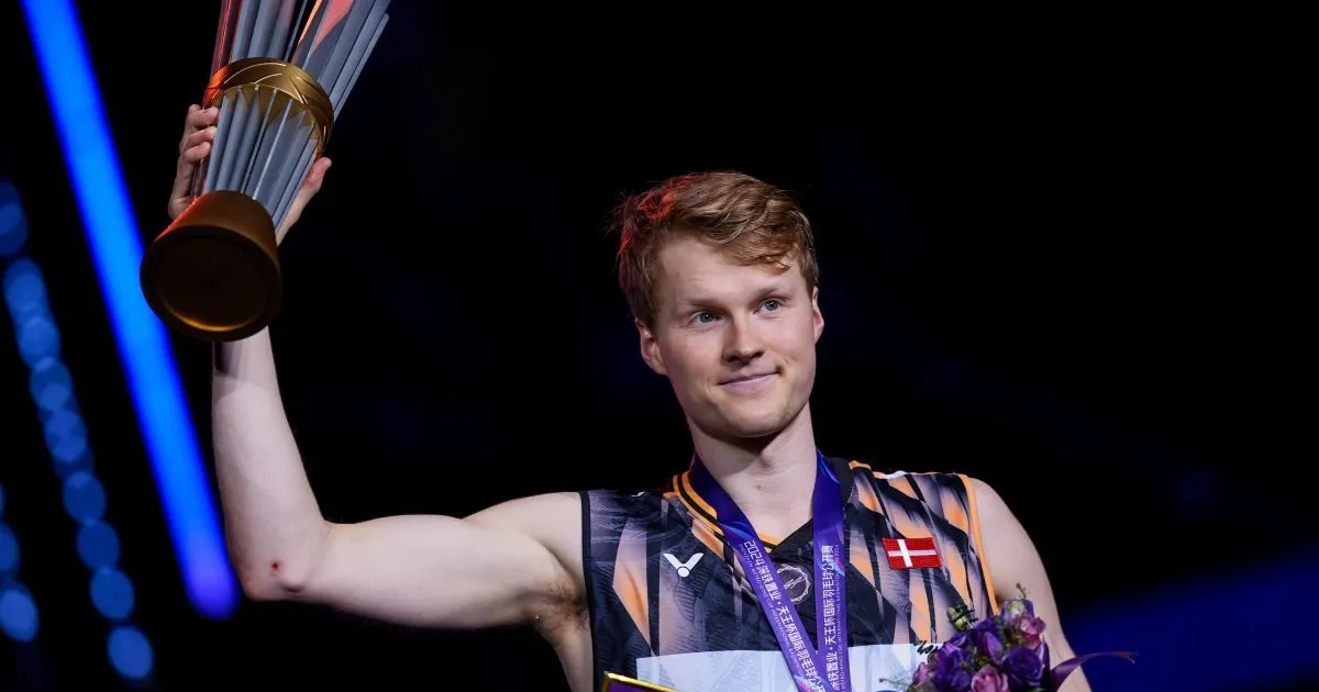 Anders Antonsen sikkert videre til finalen ved Malaysia Open