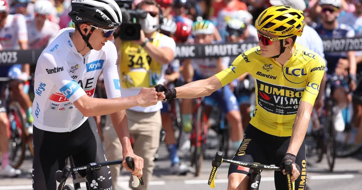 Cykelchef siger nu det mange fans mener om Jonas Vingegaard og Tadej Pogacar