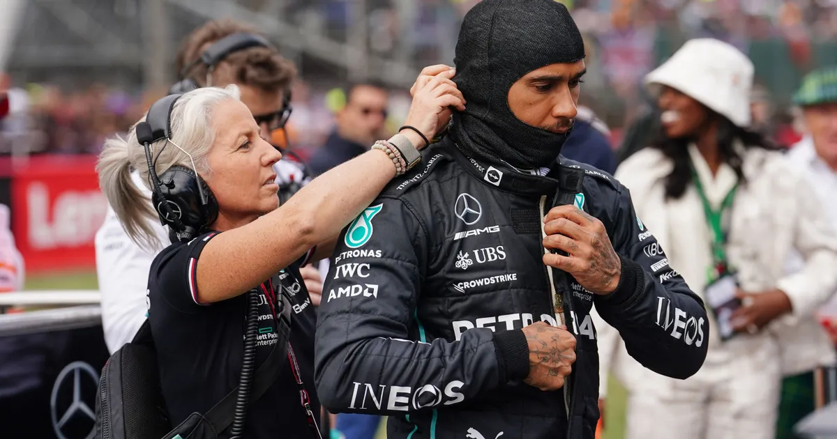 Angela Cullen sender klart budskab til Lewis Hamilton efter samarbejde med ny kører