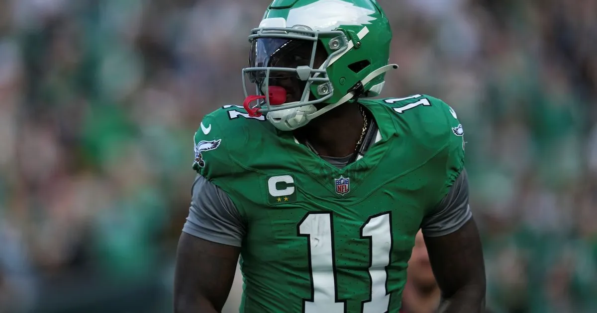 TV-billeder af NFL-stjernen AJ Brown går viralt