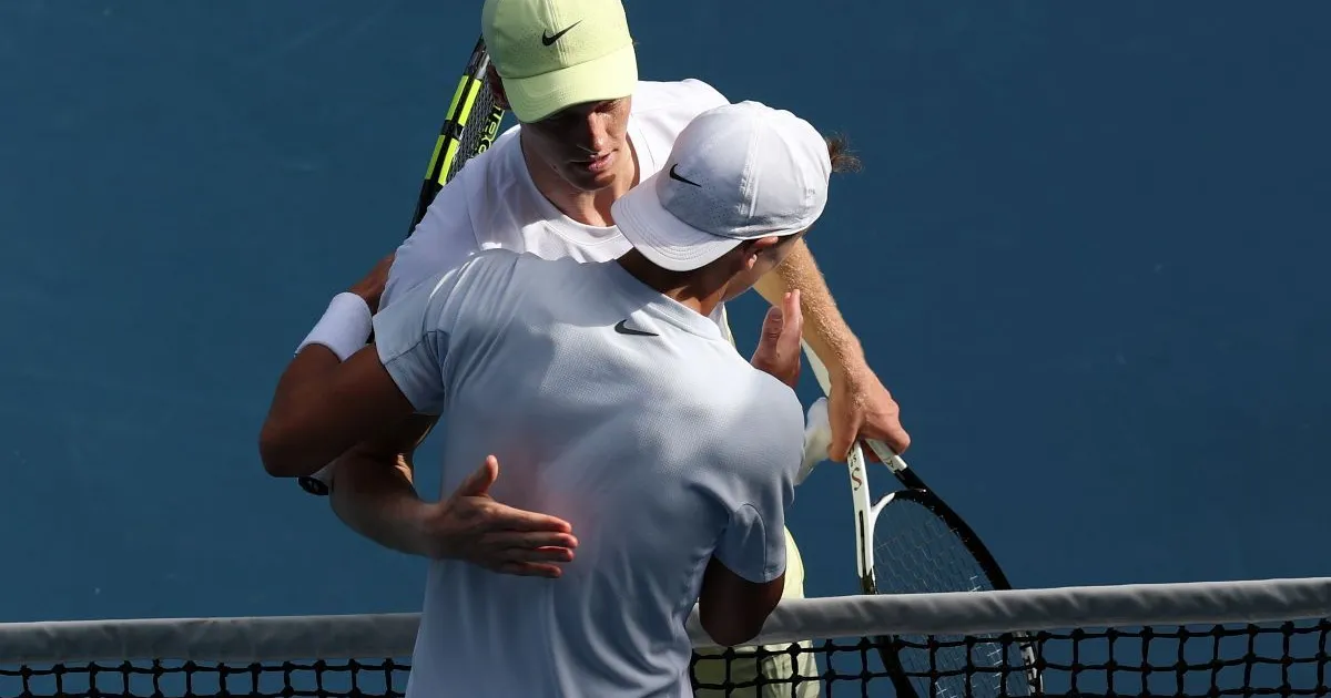 Holger Rune taber til Jannik Sinner i Australian Open