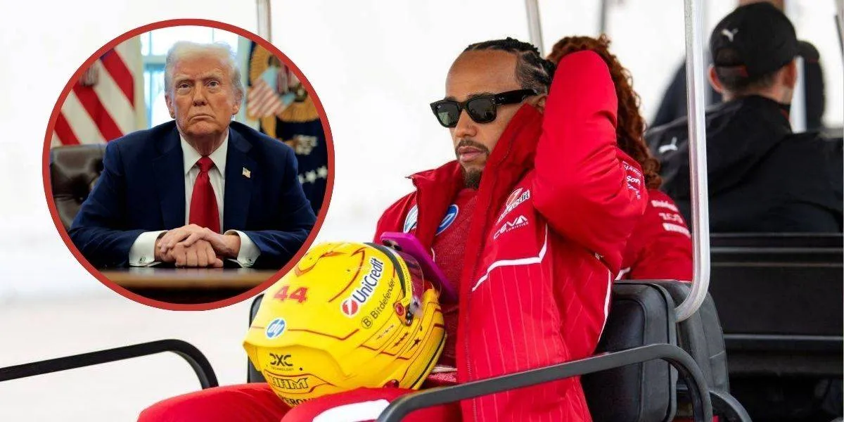 Lewis Hamilton retter skarp kritik mod Donald Trump
