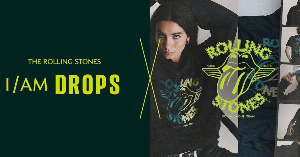 Aston Martins F1-hold lancerer eksklusiv kollektion med The Rolling Stones