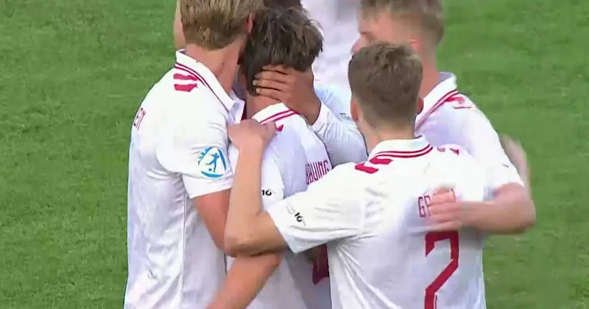 Vildt comeback: U21-landsholdet vinder første kamp ved EM