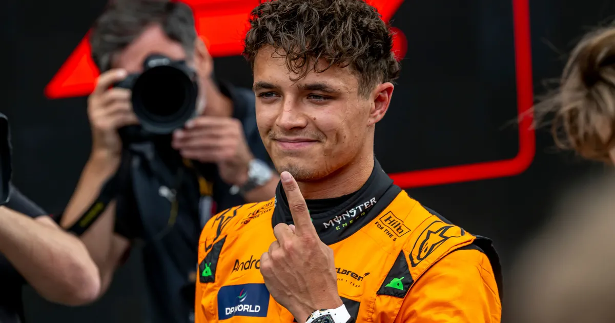 Lando Norris fel op zichzelf: "Als ik niet als een muppet reed was ik ...