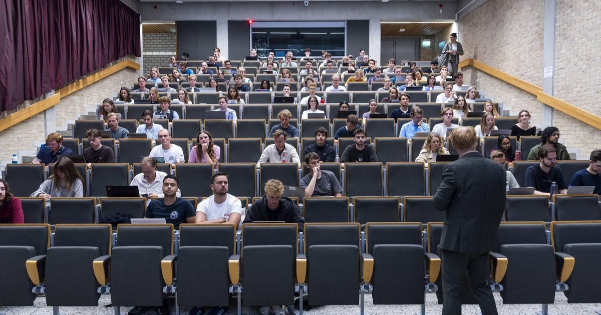 Minder nieuwe studenten op universiteiten en hogescholen