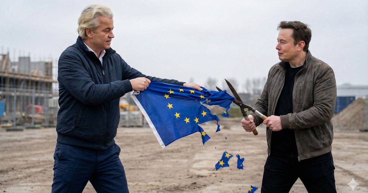 Wilders: Hef EU-Commissie op, laat X met rust | DDS