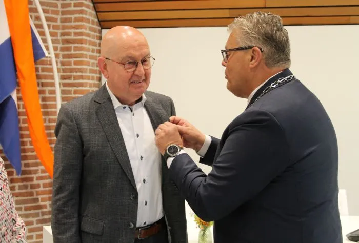 Gert van Tol is nu Ridder in de Orde van Oranje-Nassau