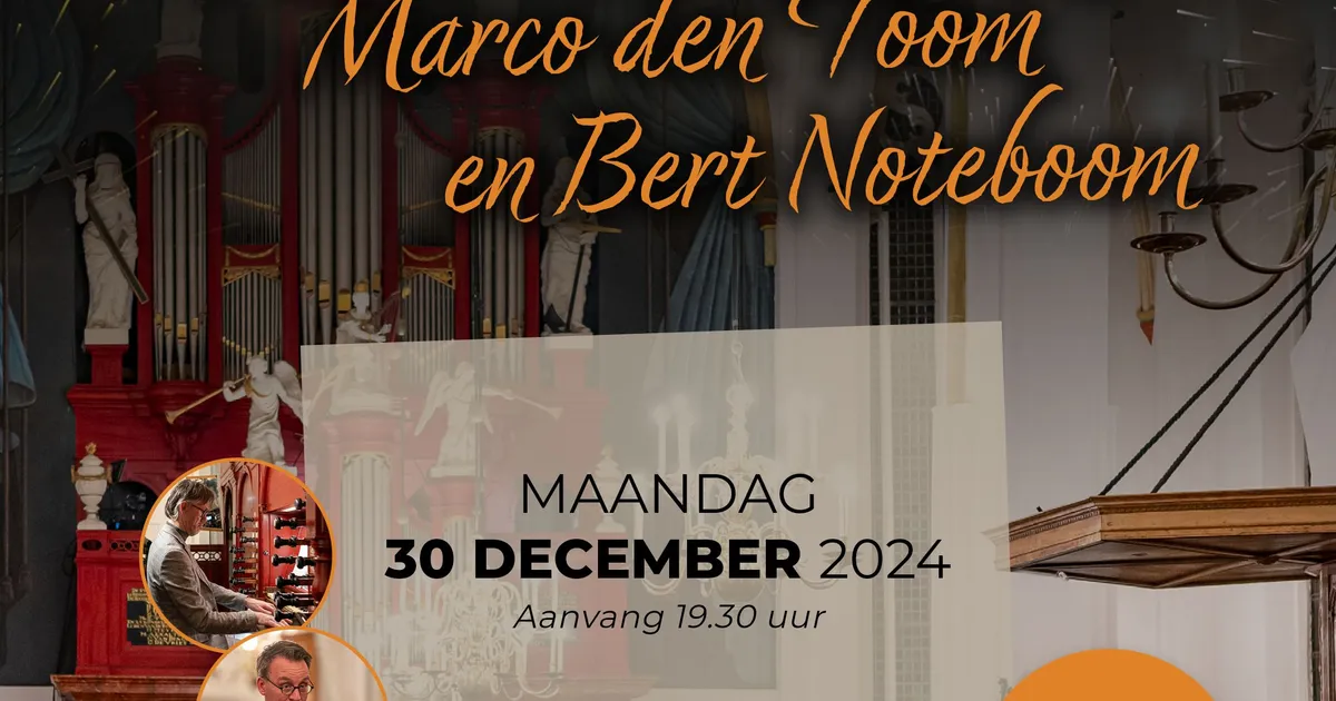 Zingend het jaar uit met Marco den Toom en Bert Nooteboom