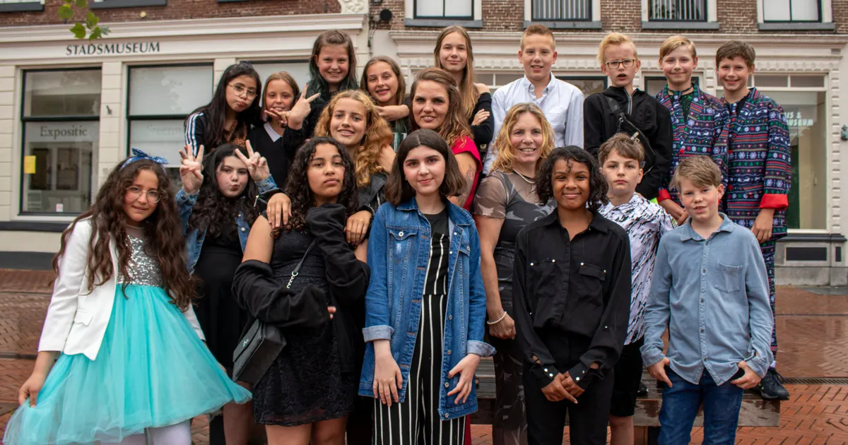 Stijlvol afscheid groep 8 obs de Samensprong