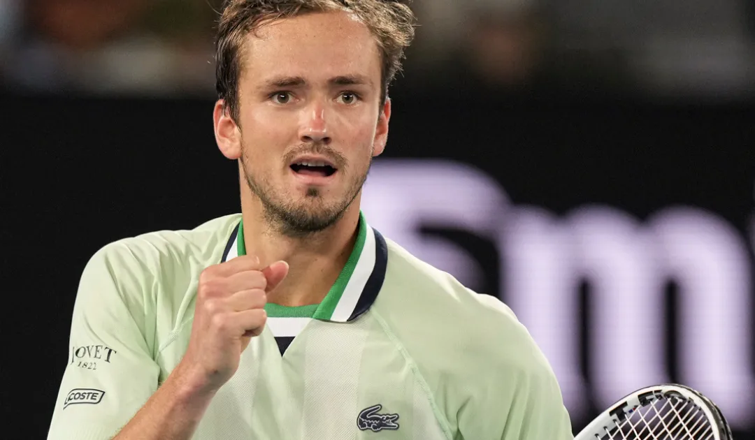 WATCH: New footage of Medvedev's incident with fan that called him ...