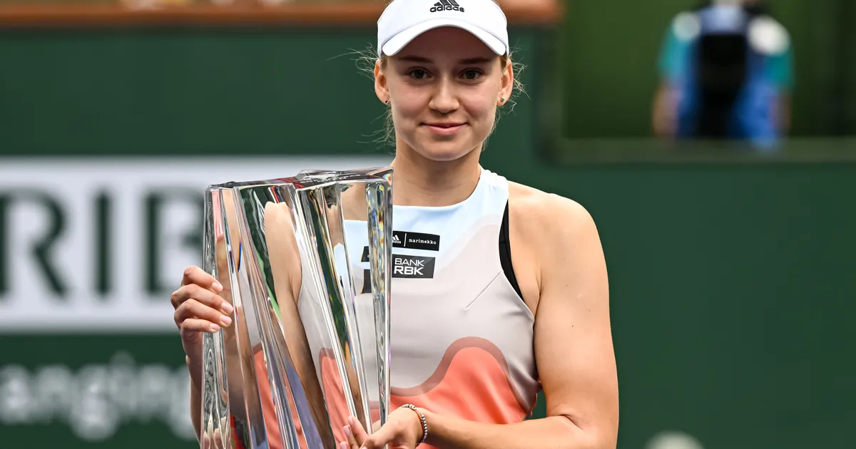 Elena Rybakina Ends 2023 As Only Woman Player To Win Two WTA 1000 Titles
