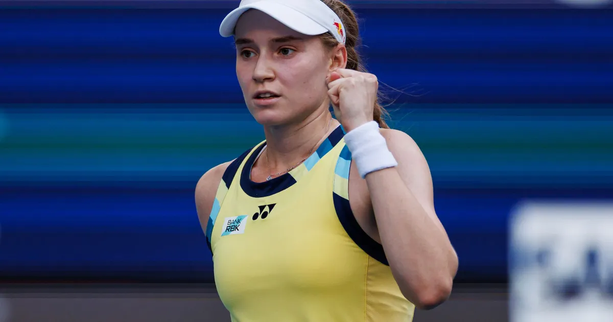 Elena Rybakina Wins Her Seventh Consecutive Match In Indian Wells