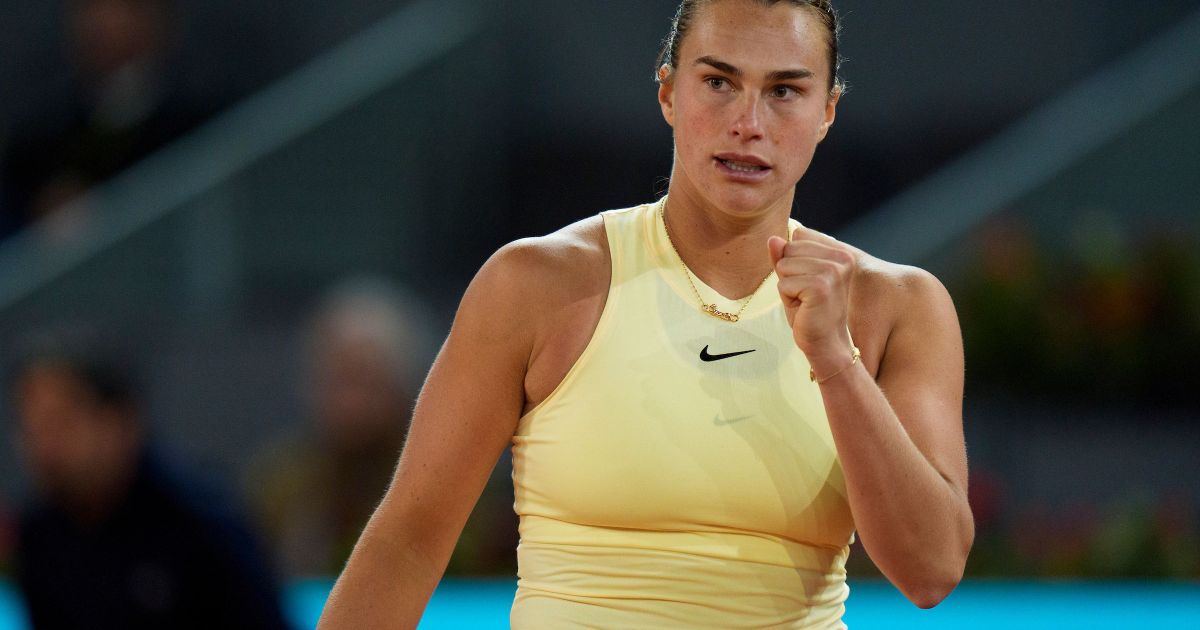 Aryna Sabalenka wins her first tournament of new season yet again