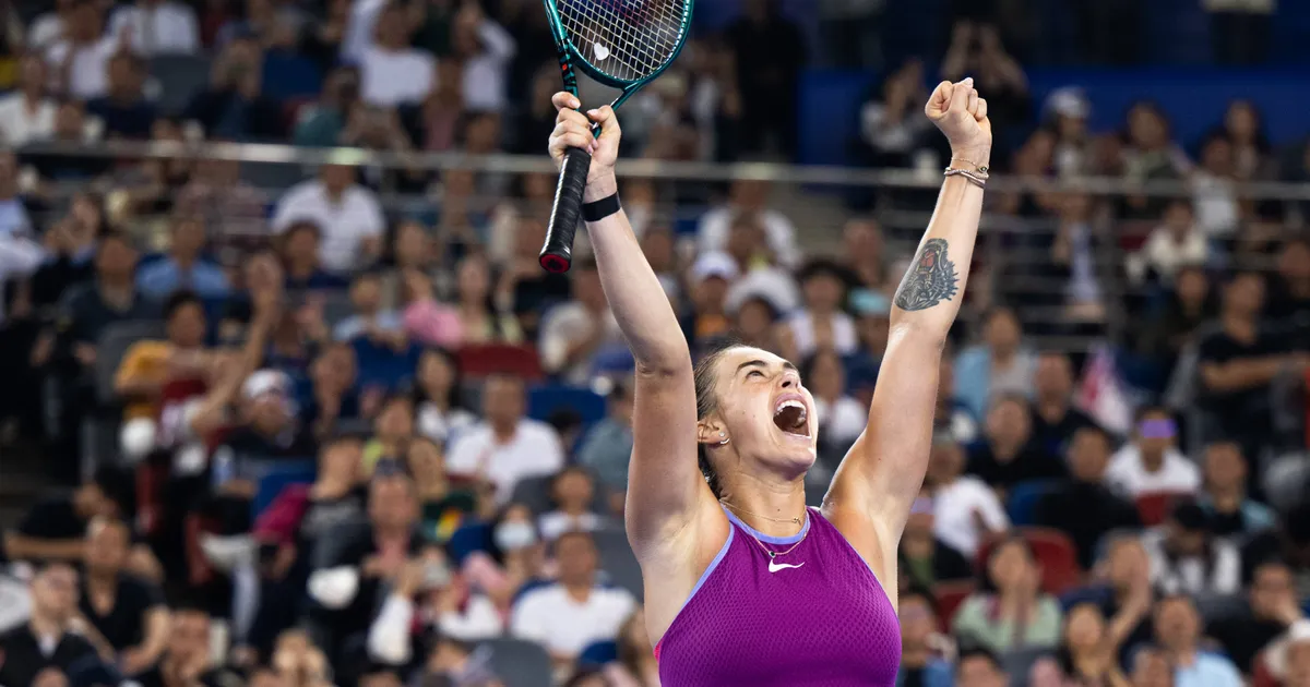 Sabalenka Wins Prestigious Award In Recognition Of Work To Promote Tennis