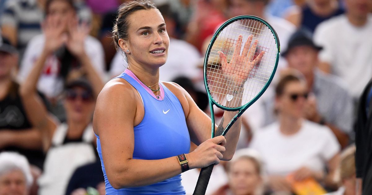 Aryna Sabalenka vs Mirra Andreeva: 2025 Brisbane International ...