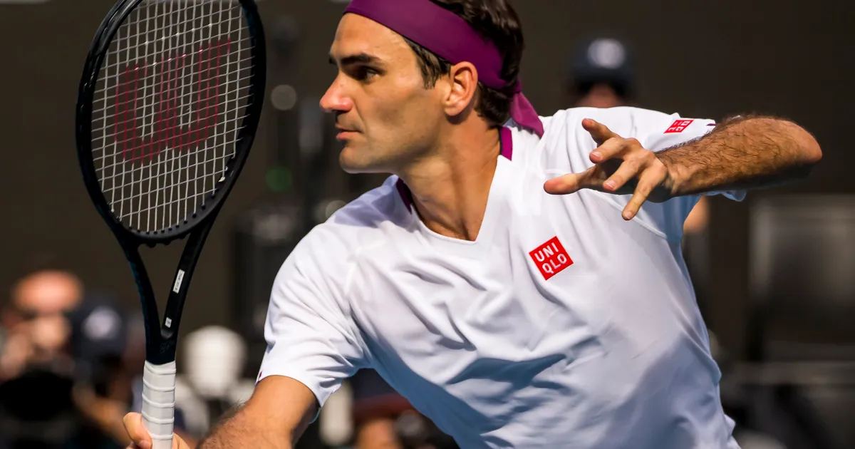 Ein Trainingsvideo versetzt die Tennisfans in helle Aufregung, Roger ...