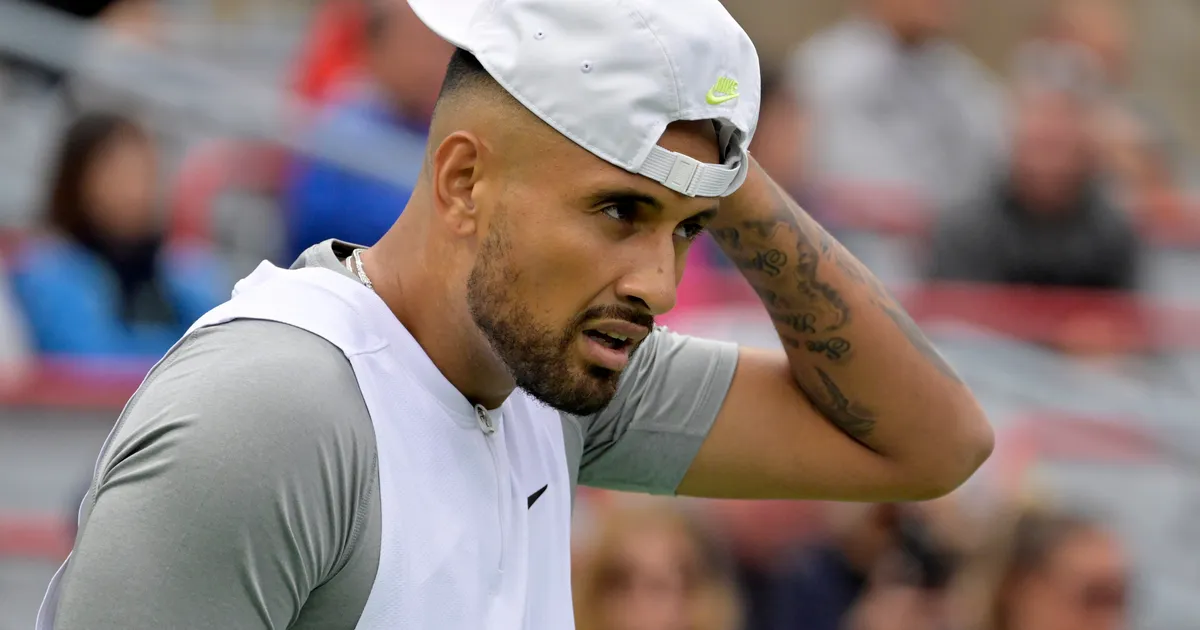 Nick Kyrgios retires mid-match in tears as injury nightmare continues at Indian Wells