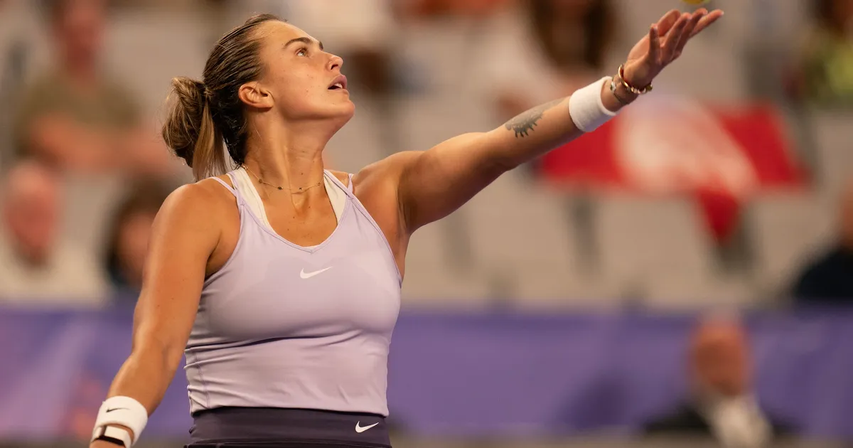 (VIDEO) Shocking state of unfinished arena at WTA Finals as Aryna ...