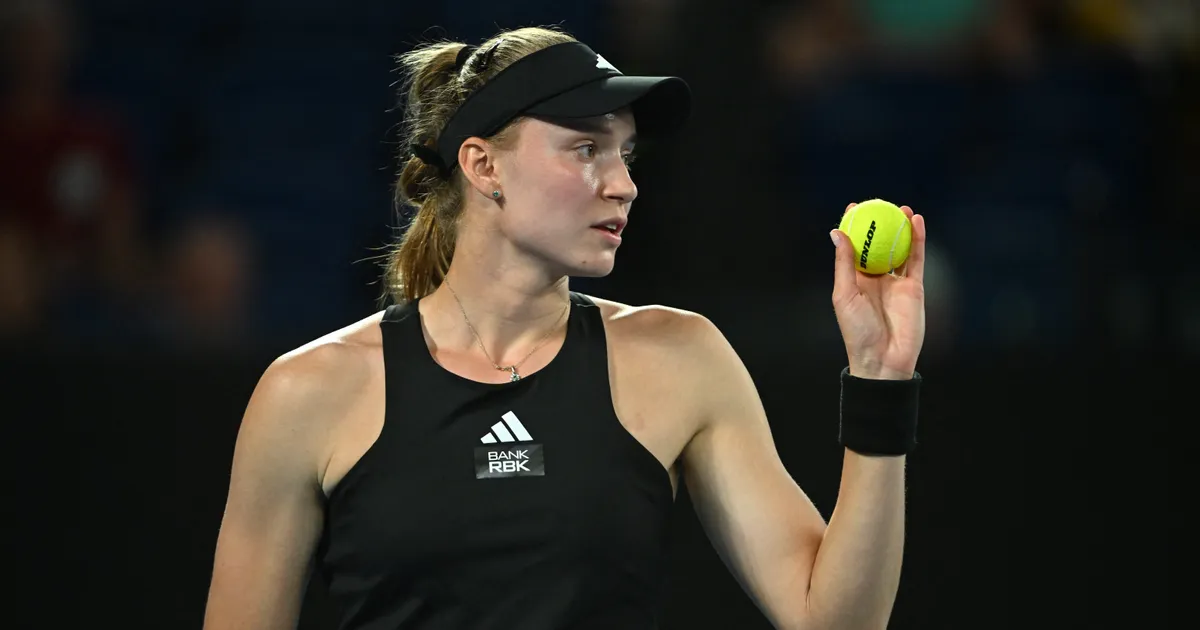 Depth shown of Qatar TotalEnergies Open Doha as Rybakina listed in ...