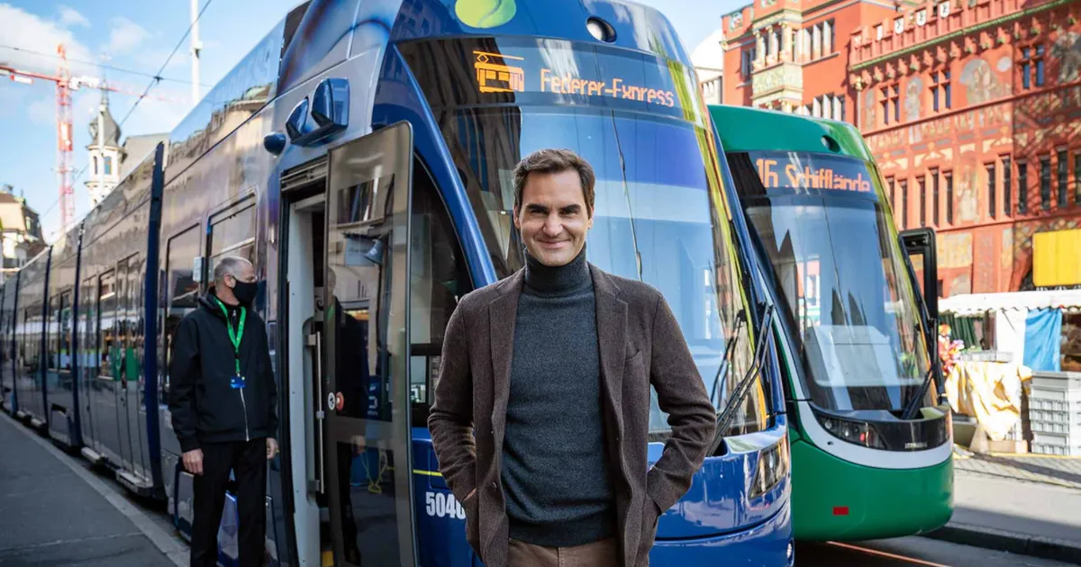 Roger Federer kehrt in seine Heimat zurück und wird von der Sporthilfe ...