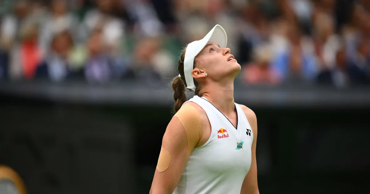 Elena Rybakina progresses to Wimbledon Quarter-Finals as Beatriz Haddad ...