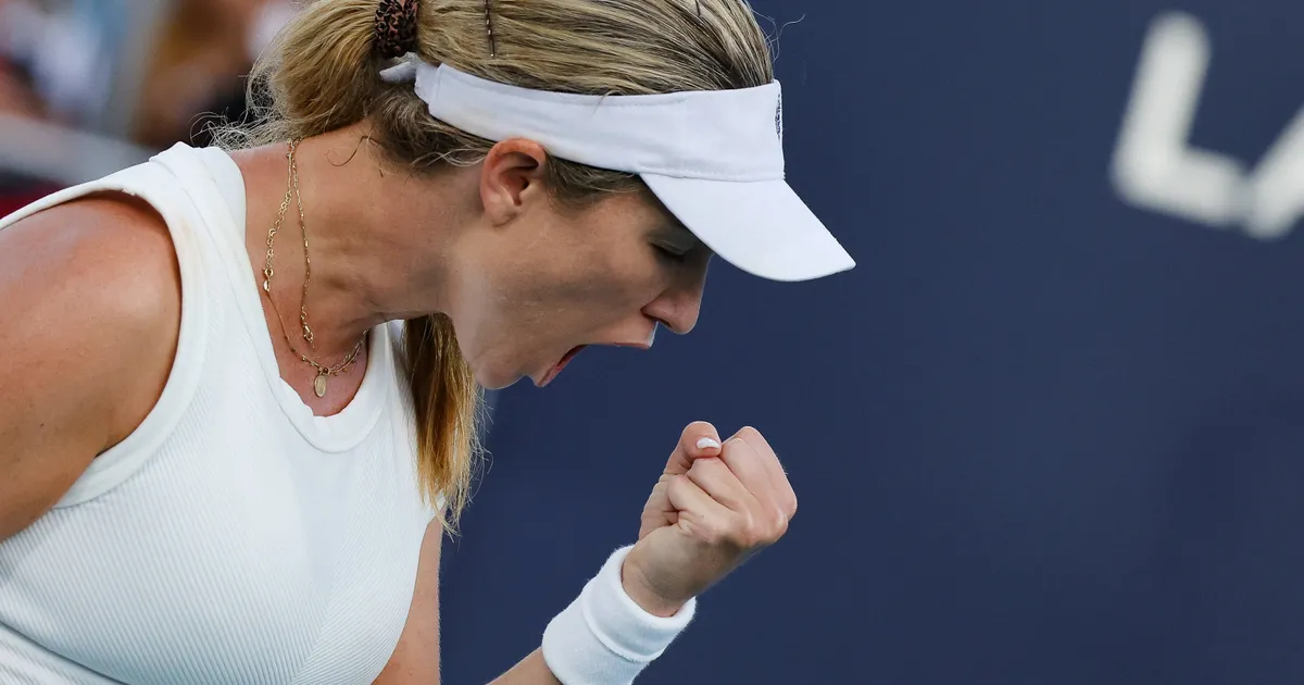 Danielle Collins, sobre las críticas por participar en Estrasburgo ...