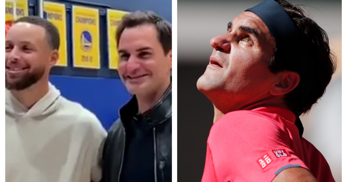 (VIDEO) Roger Federer überrascht NBA-Ikone Steph Curry und wirft ...