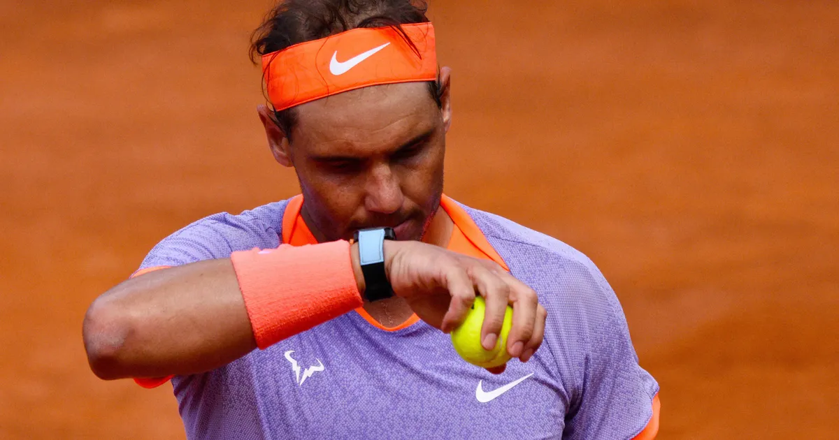 Paul McName, a Rafa Nadal tras su triste derrota en Roma: "Eres la sombra de lo que eras"