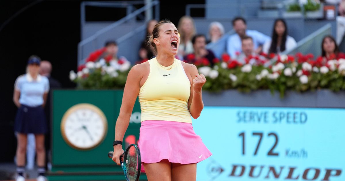 (VIDEO): Aryna Sabalenka genießt Nadal-Moment bei den Rom Open 2024