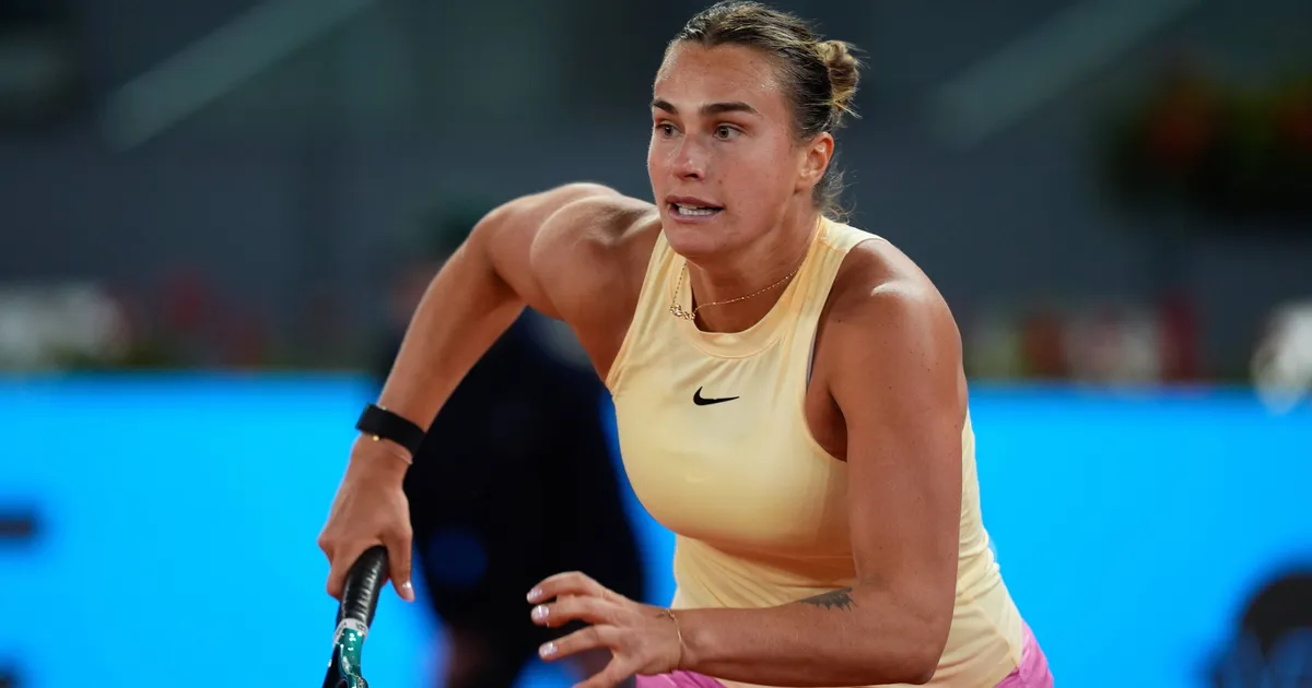 Aryna Sabalenka takes down Elena Rybakina in marathon Madrid Open epic to seal Iga Swiatek final ...