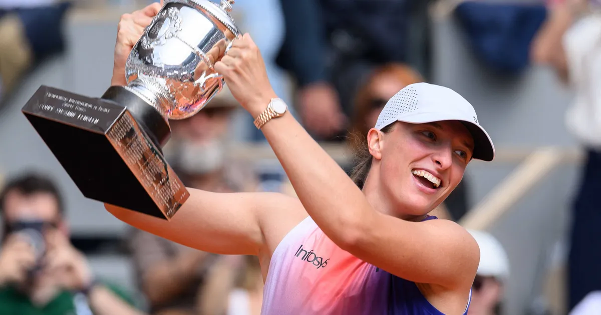 "I was like 'Oh my god": Iga Swiatek reveals surprise after winning ...