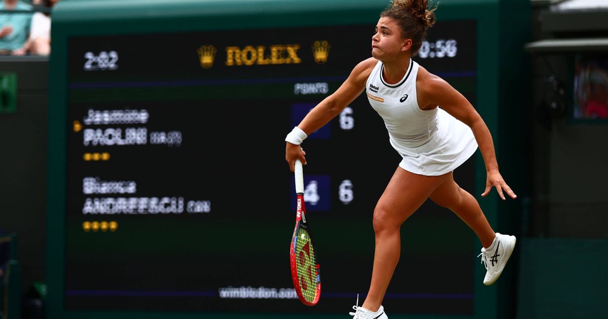 Bianca Andreescu unterliegt Jasmine Paolini welche damit als Erste in ...