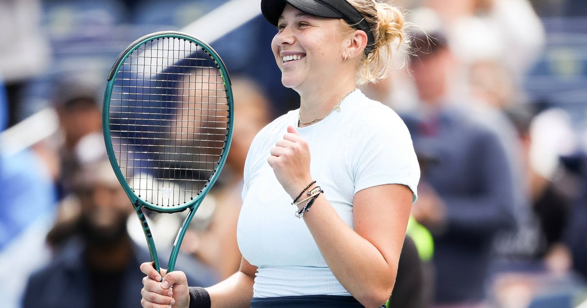 Amanda Anisimova weist den Troll brutal zurück, nachdem ihr gesagt ...