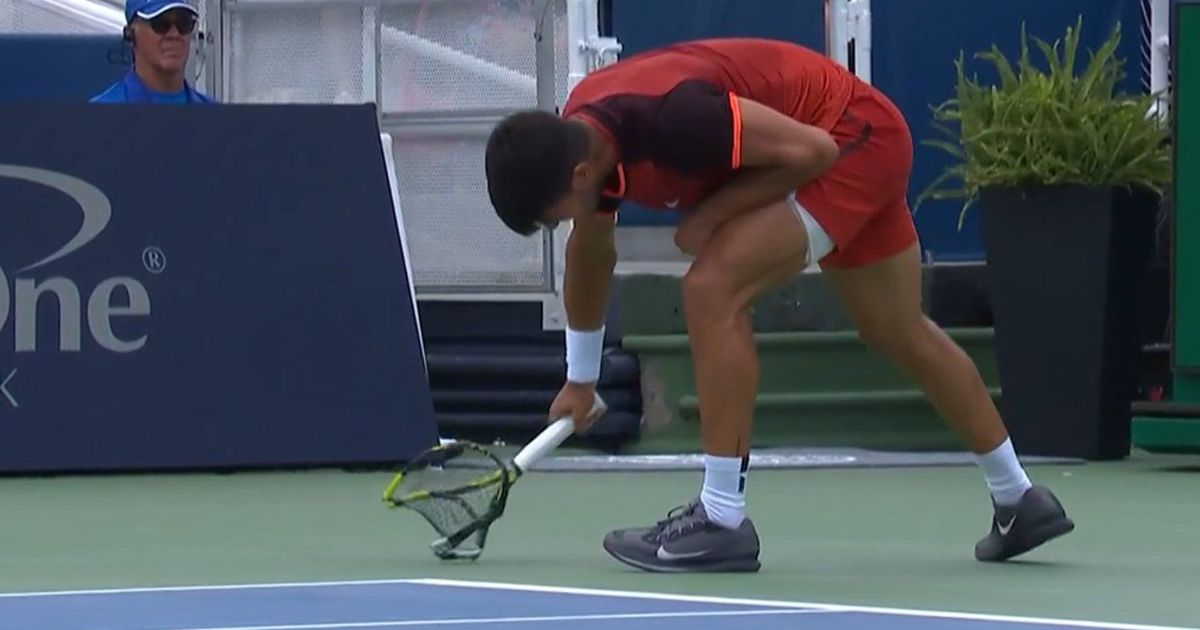 Nick Kyrgios, sobre los raquetazos contra el suelo de Carlos Alcaraz ...