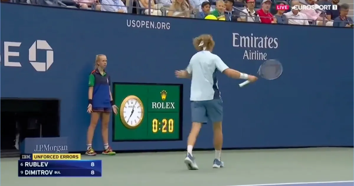 (VIDEO) Andrey Rublev receives medical timeout after making himself ...