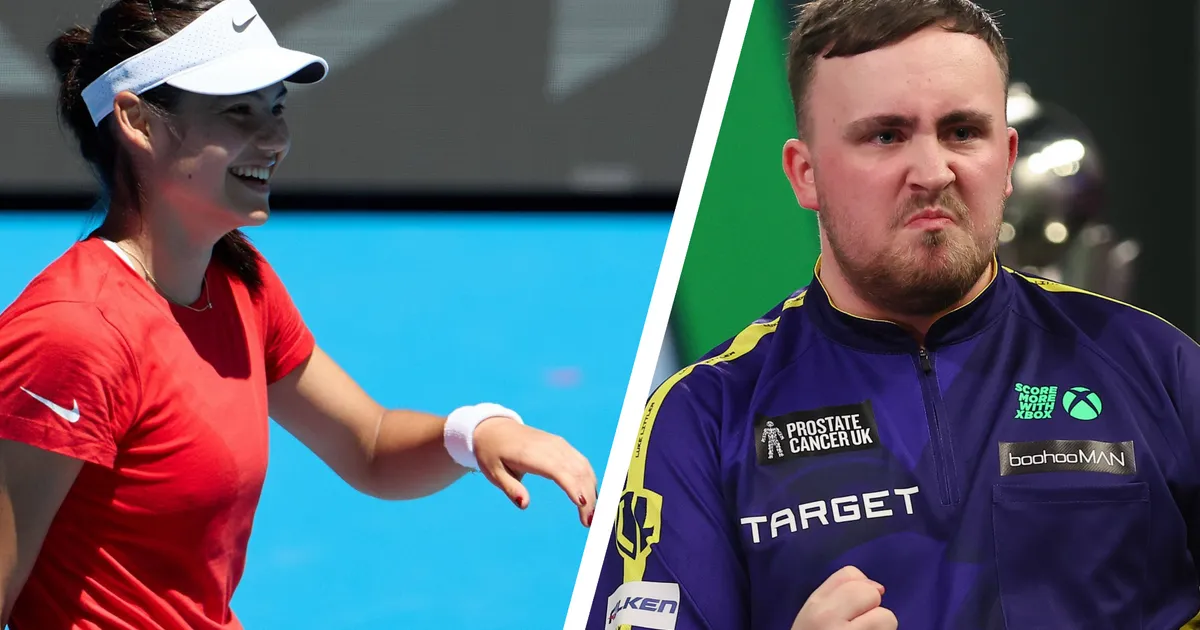 Emma Raducanu möchte den 17-jährigen aufstrebenden Darts Star Luke Littler kennenlernen, nachdem ...