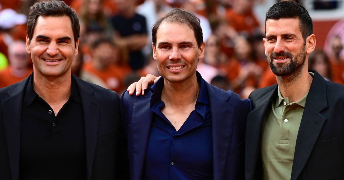 “His generation really wasn't [Rafael] Nadal and [Novak] Djokovic ...