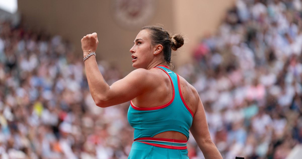 World No.1 Aryna Sabalenka reaches French Open semi-finals with Zheng ...