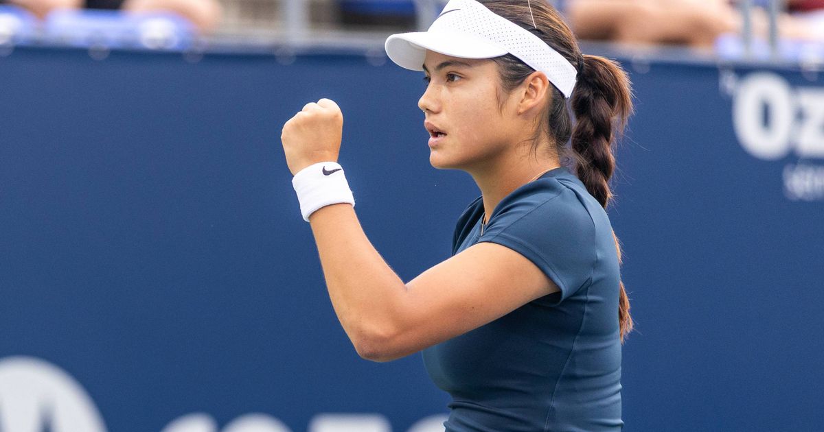 Emma Raducanu cruises to a straight-sets win at Cincinnati Open ...