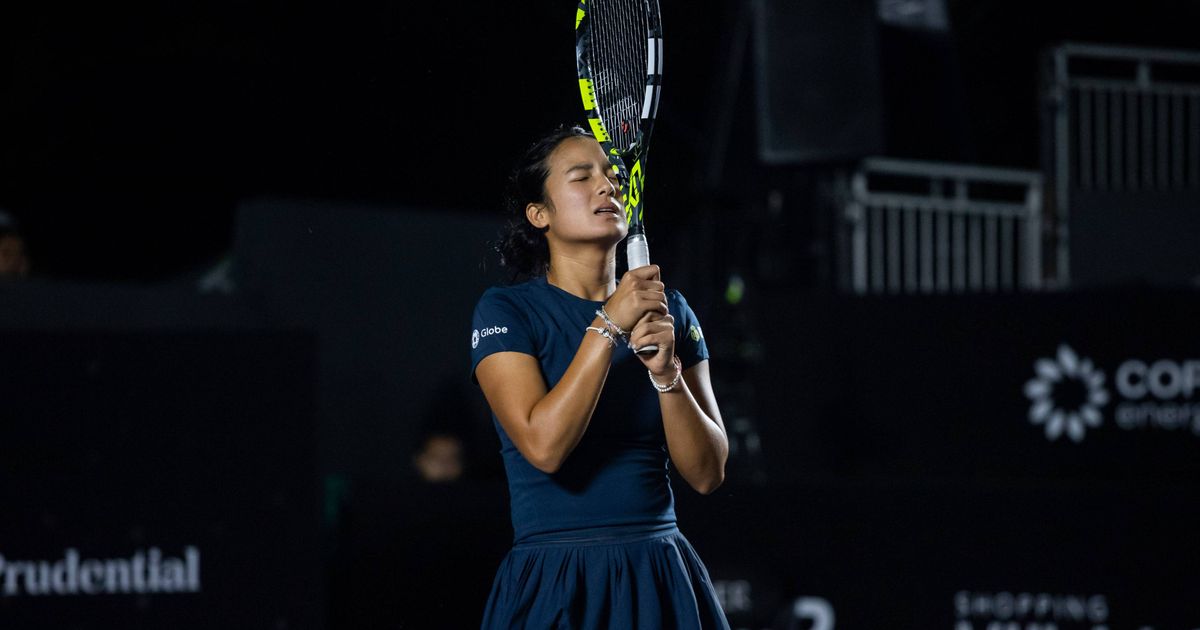 Home heartbreak, ranking breakthrough: Alexandra Eala falls in Manila ...