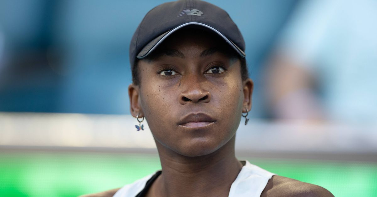 Coco Gauff jokingly takes jab at trophy ceremony as she makes 'horror ...