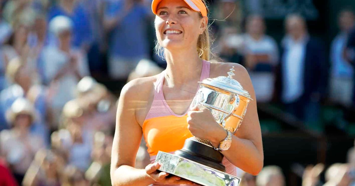 Maria Sharapova leads fan vote for the 2025 Tennis Hall of Fame