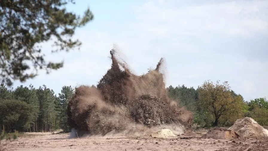 Noodverordening voor het ruimen vliegtuigbommen Wijkevoort