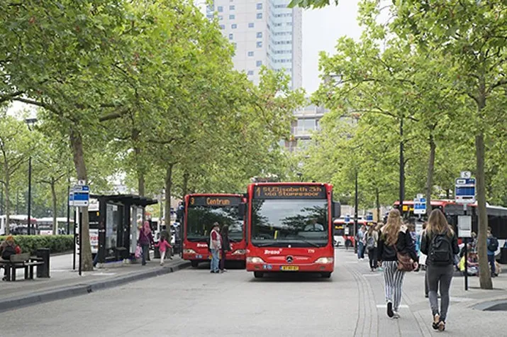 Tijdelijke verhuizing busstation