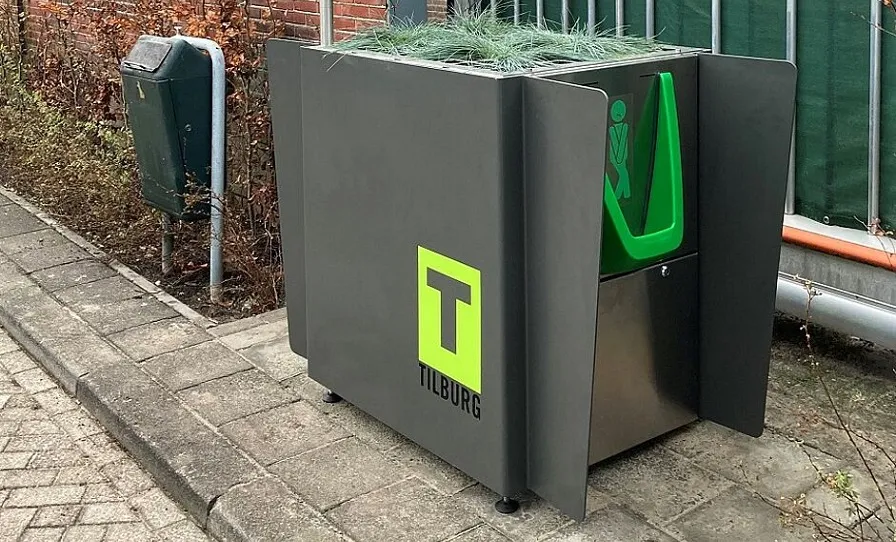 Greenpee urinoir in de Besterd